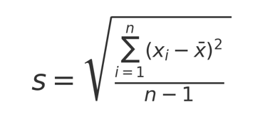 Guide: Standard Deviation » Learn Lean Sigma